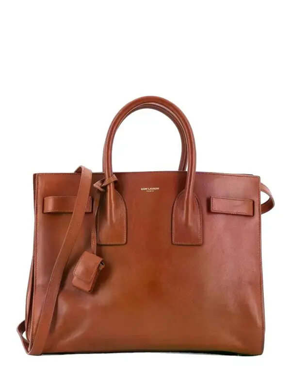 Saint Laurent Sac De Jour Small Satchel - Brown