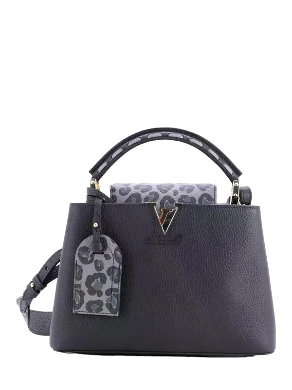 LOUIS VUITTON Capucines Bb Satchel - Black