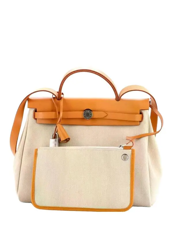 Hermès Herbag Zip 31 Shoulder Bag - Neutrals