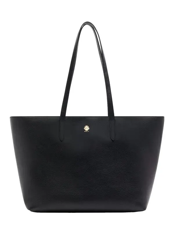 Bally Hera Leather Tote Bag - Black