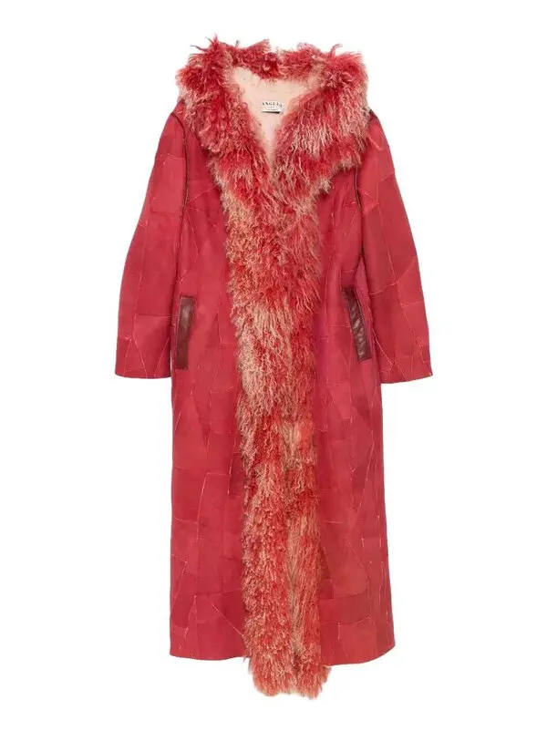 A.N.G.E.L.O. VINTAGE CULT 2000s Long-sleeve Coat - Red