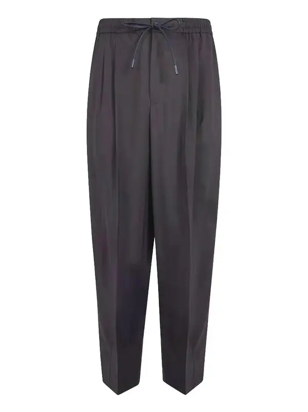 PT TORINO Drawstring-waist Trousers - Brown