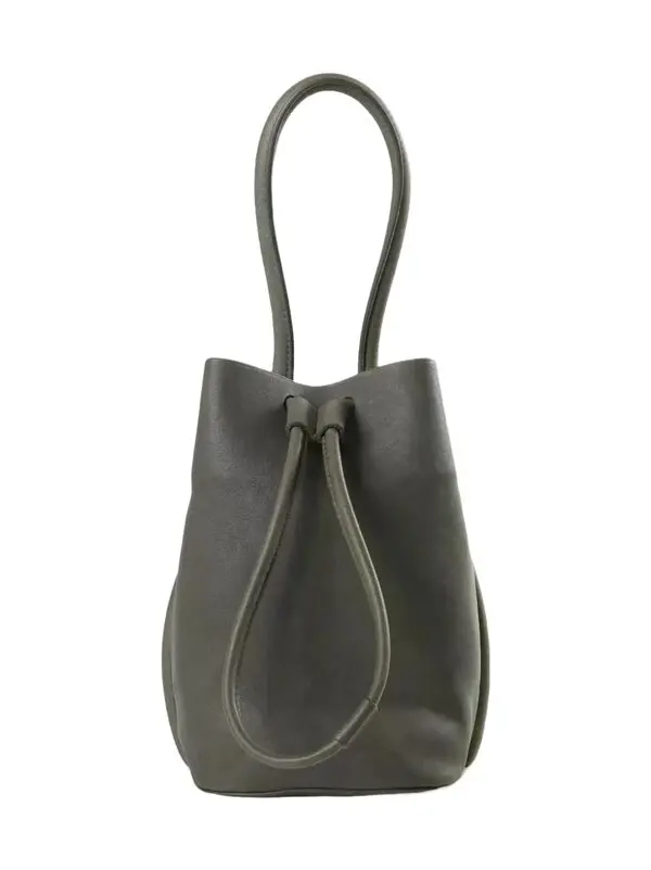 UMA WANG Small Drawstring Bucket Bag - Grey