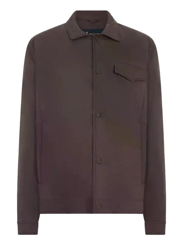Herno Press-stud Jacket - Brown