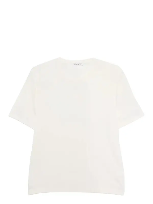 KANGRA Crew-neck T-shirt - Neutrals