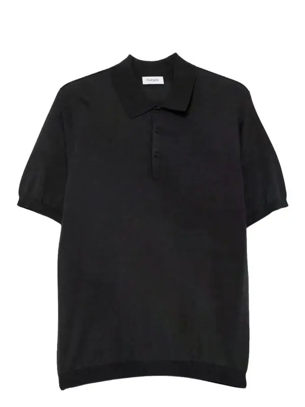 KANGRA Short-sleeve Polo Shirt - Grey