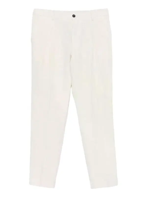 ENTRE AMIS Pleated Trousers - Neutrals