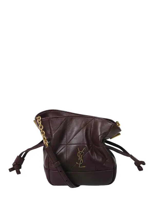 Saint Laurent Jamie Quilted Leather Shoulder Bag - Red