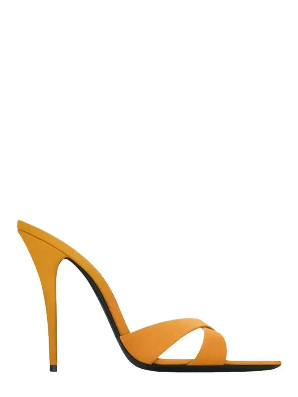 Saint Laurent Kirat Heeled Sandals - Yellow