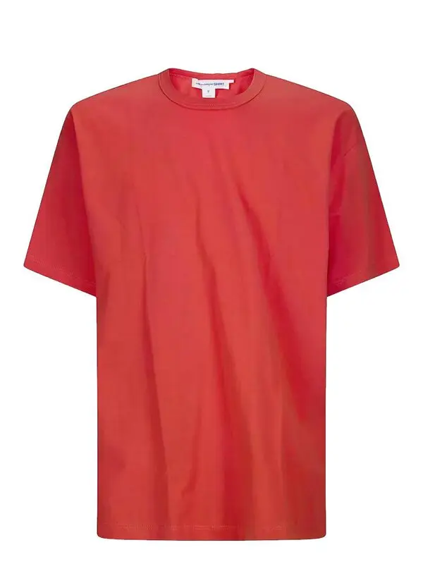 Comme Des Garçons Logo-print T-shirt - Red