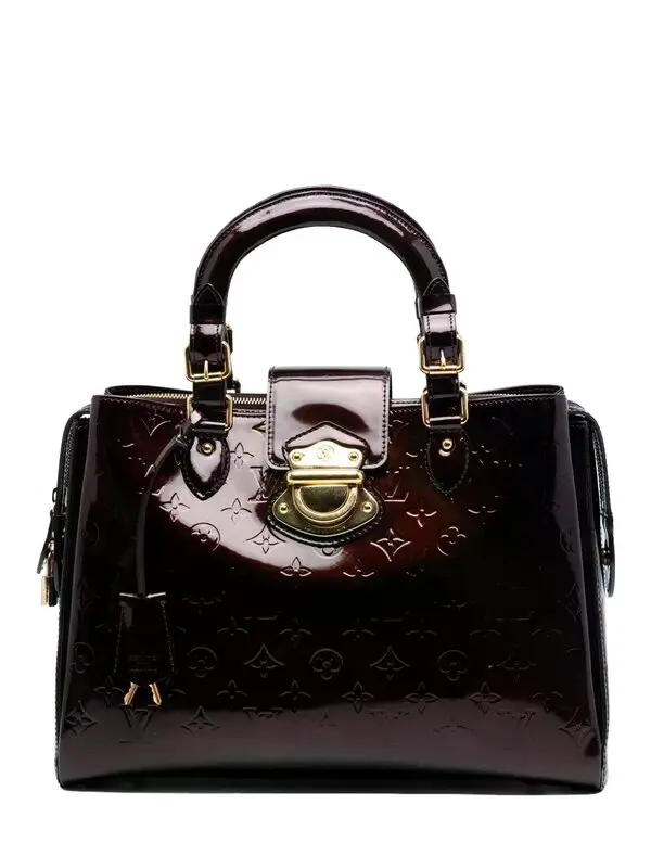 LOUIS VUITTON 2010 Monogram Vernis Melrose Avenue Handbag - Purple