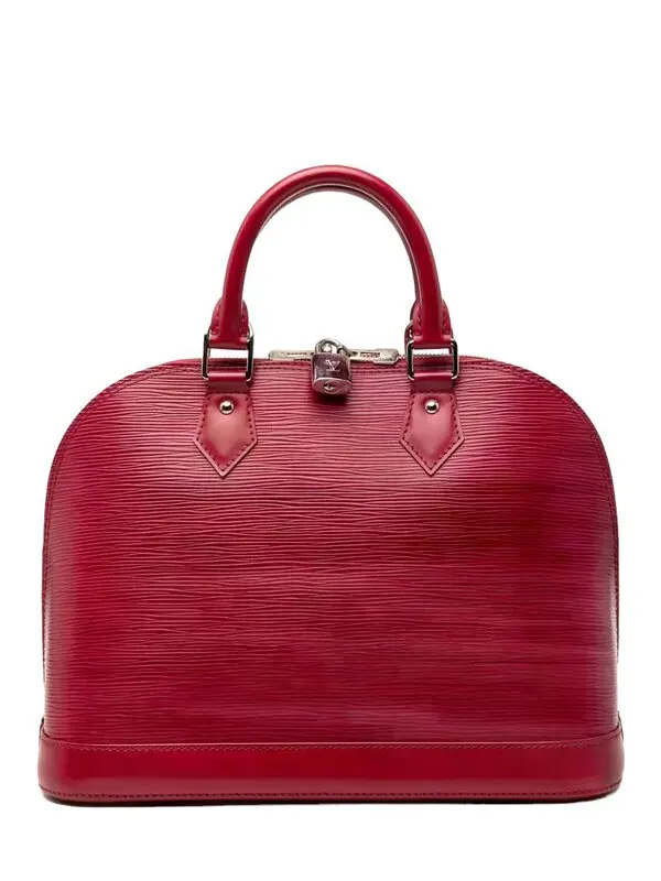 LOUIS VUITTON 2013 Epi Alma Pm Handbag - Red