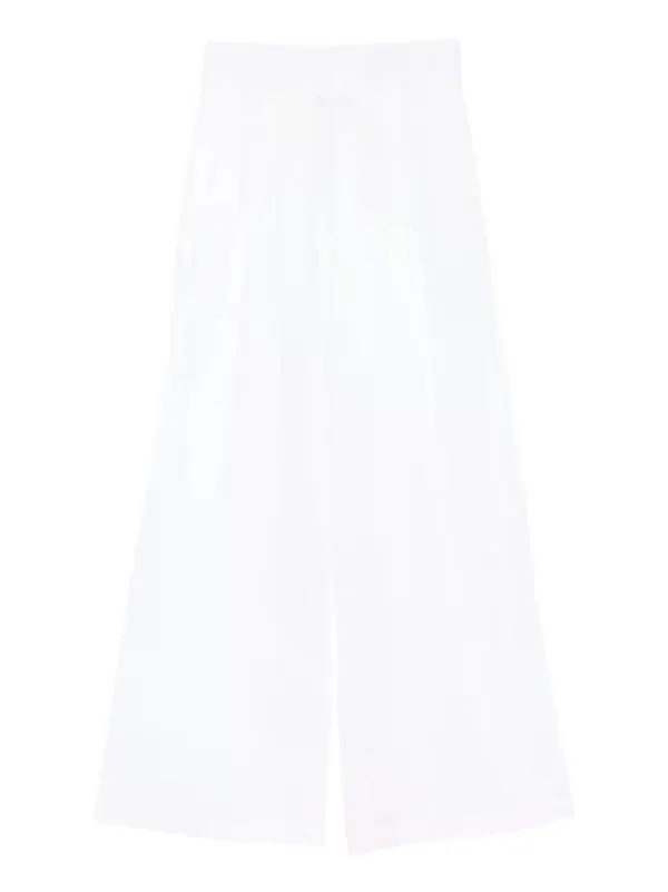 SEMICOUTURE Elasticated-waistband Trousers - White