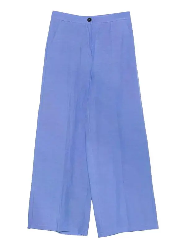 Marella Wide-leg Trousers - Blue