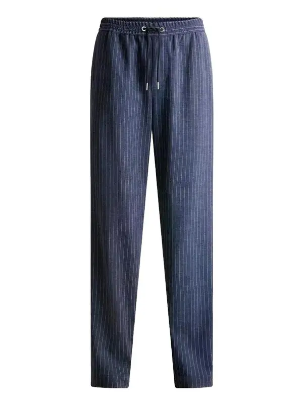 Fusalp Nobre Pinstripe Drawstring Trousers - Blue