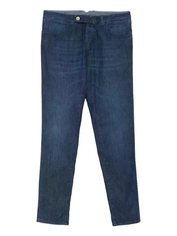 Incotex Belt-loop Pocket Jeans - Blue