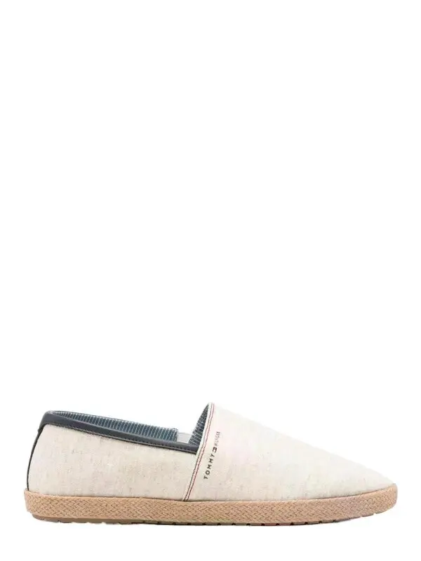 Tommy Hilfiger Logo Espadrilles - Neutrals