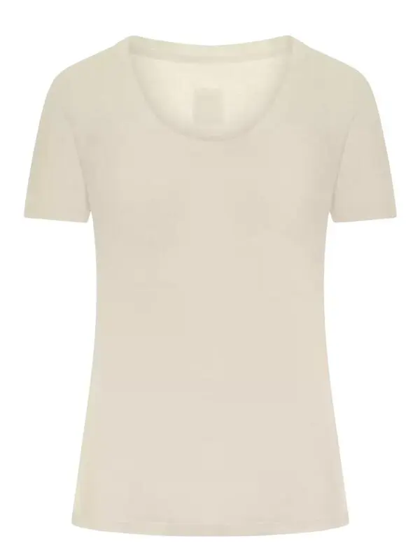 120% Lino Short-sleeved T-shirt - Neutrals