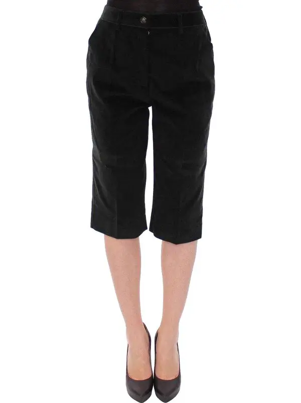 Dolce & Gabbana Cotton Blend Shorts - Black