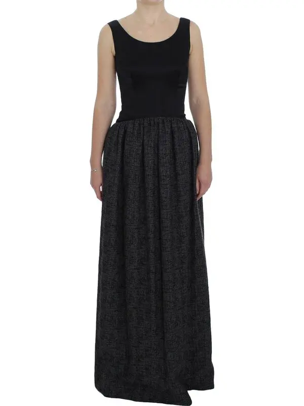 Dolce & Gabbana Full Length Sheath Gown - Black