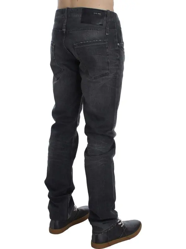 ACHT Regular Low Fit Jeans - Gray