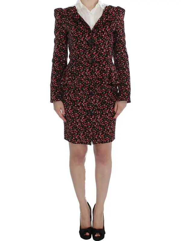 BENCIVENGA Floral Skirt And Blazer Suit Set - Multicolor