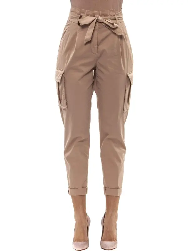 Peserico Pocket Trousers - Beige
