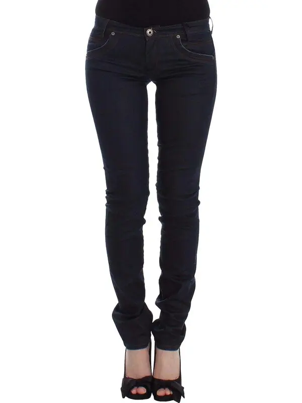 Ermanno Scervino Slim Skinny Leg Stretch Jeans - Blue