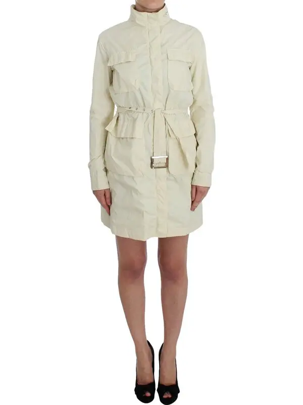 P.a.r.o.s.h Waterproof Trench Jacket - Beige