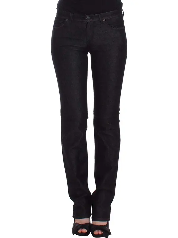 Ermanno Scervino Slim Leg Stretch Jeans - Black