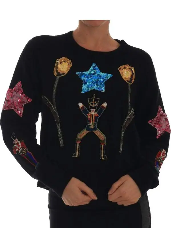 Dolce & Gabbana Fairy Tale Cashmere Sweater - Black