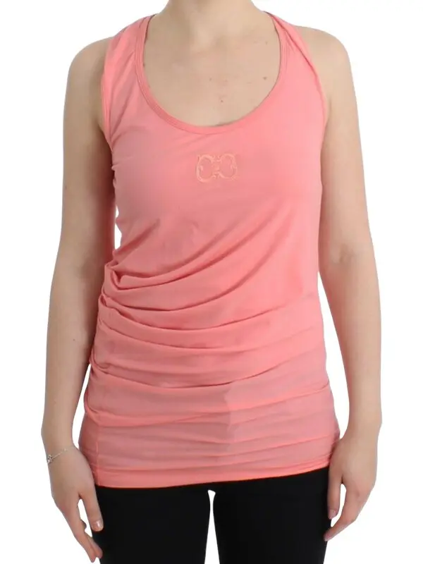 Roberto Cavalli Cotton Tank Top - Pink