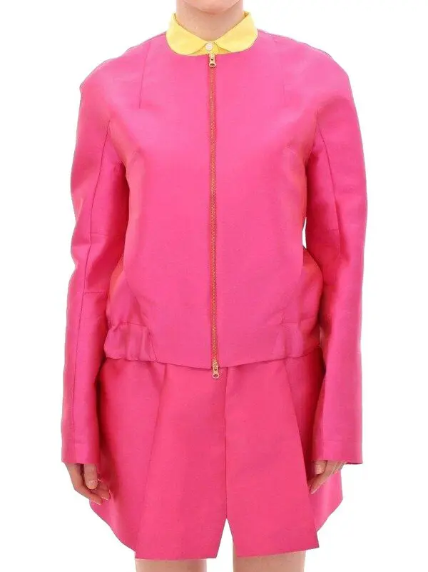 CO|TE Silk Blend Jacket - Pink