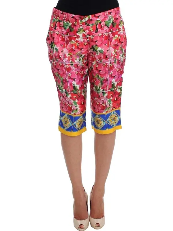 Dolce & Gabbana Floral Capri Pants - Multicolor