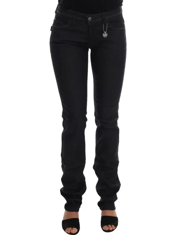 Costume National C'n'c Cotton Stretch Slim Fit Jeans - Blue