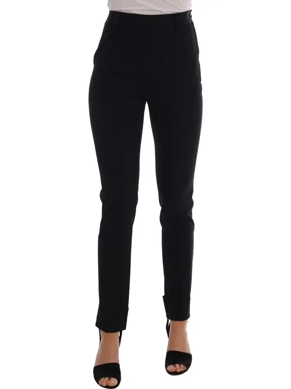 Ermanno Scervino Stretch Leggings - Black