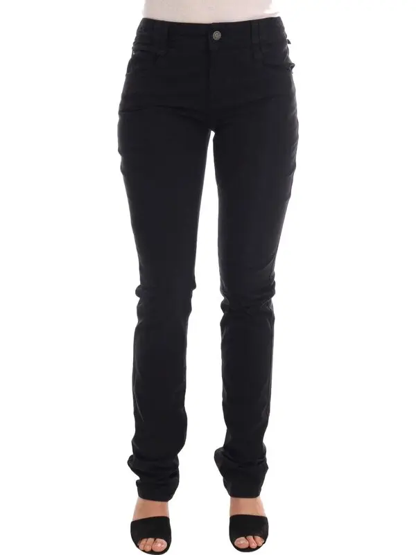 John Galliano Cotton Stretch Jeans - Black