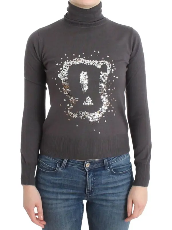 John Galliano Turtleneck Virgin Wool Jumper - Brown