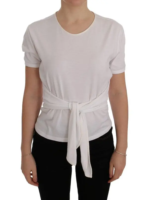 Dolce & Gabbana Cotton Silk T-shirt - White