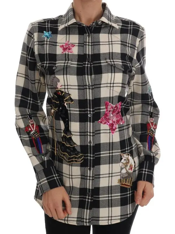 Dolce & Gabbana Fairy Tale Wool Shirt - White