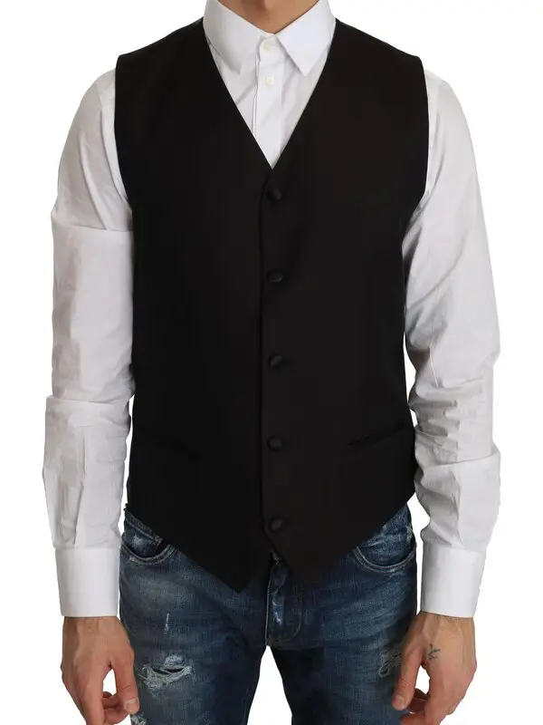 Dolce & Gabbana Formal Vest - Black