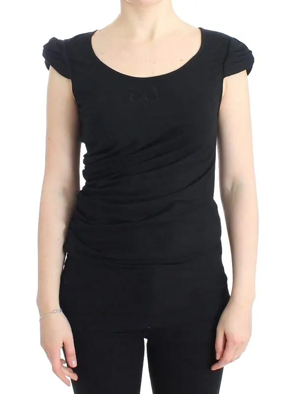 Roberto Cavalli Cotton Top - Black