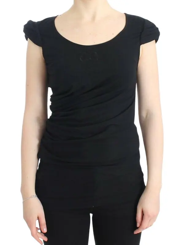 Roberto Cavalli Cotton Top - Black