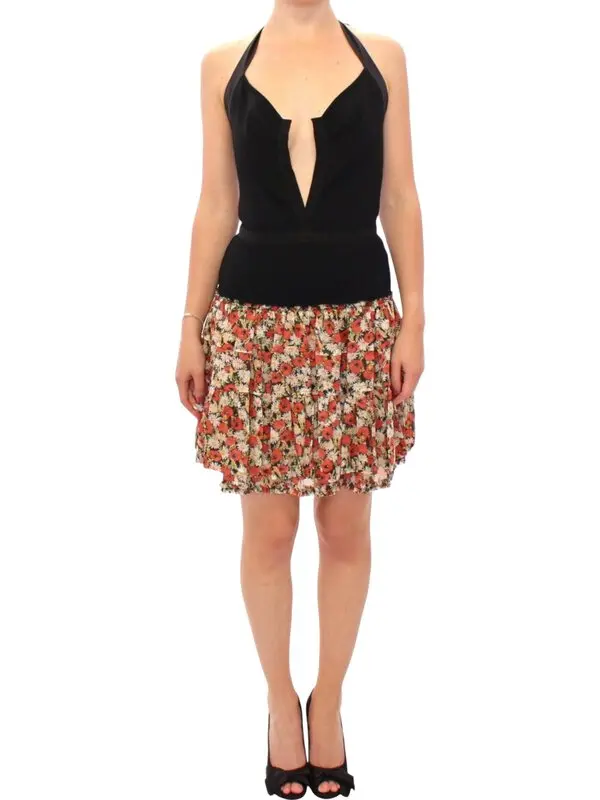 Dolce & Gabbana Floral Halterneck Dress - Multicolor