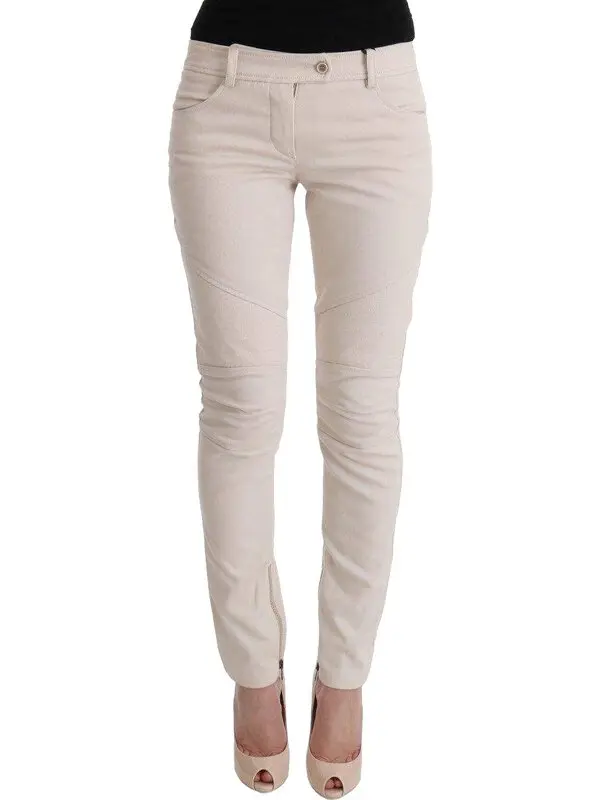 Ermanno Scervino Slim Fit Jeans - White