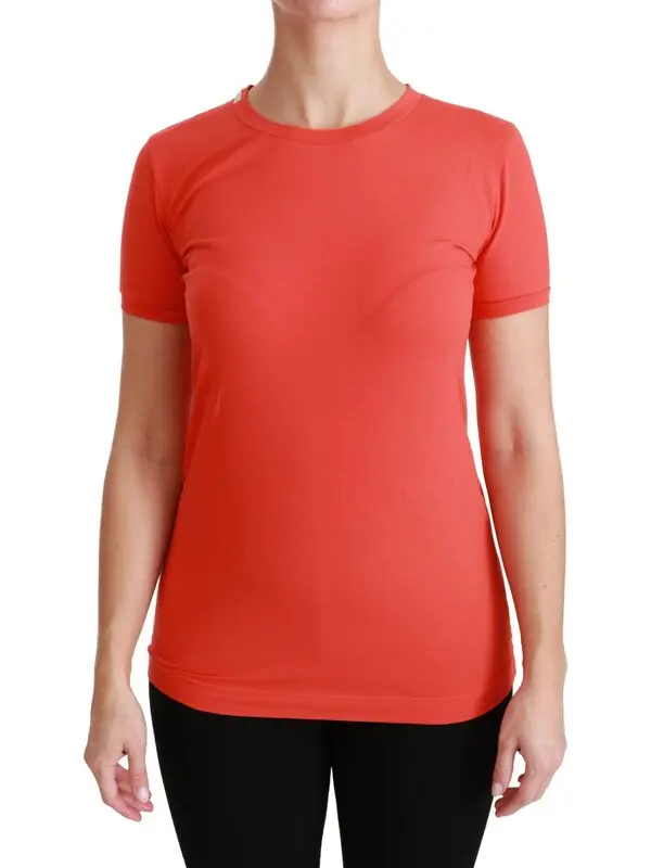 Dolce & Gabbana Crewneck Short Sleeve T-shirt - Red