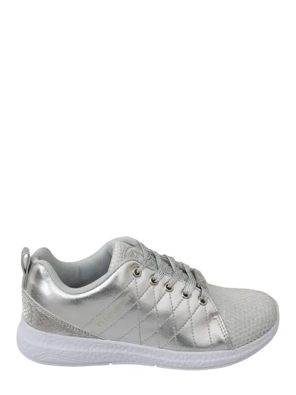 Philipp Plein Sport Polyester Lace-up Sneakers - Silver