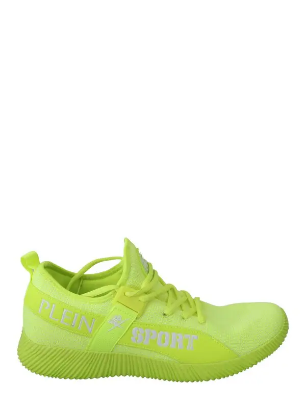 Philipp Plein Carter Logo Hi-top Sneakers - Green