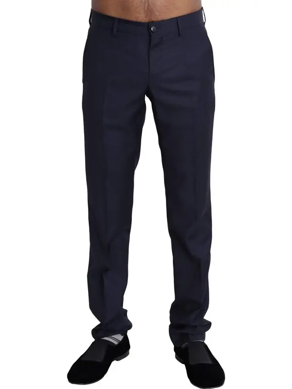 Dolce & Gabbana Dress Formal Trousers - Navy Blue