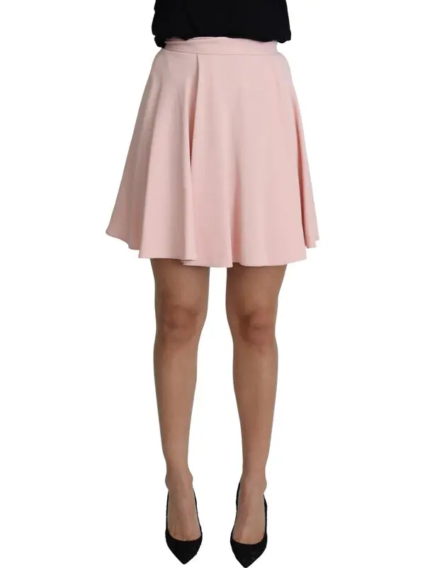 Dolce & Gabbana A-line Mini Skirt - Pink